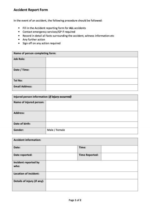 Accident Report Form The OM Group accident-report-form-the-om-group